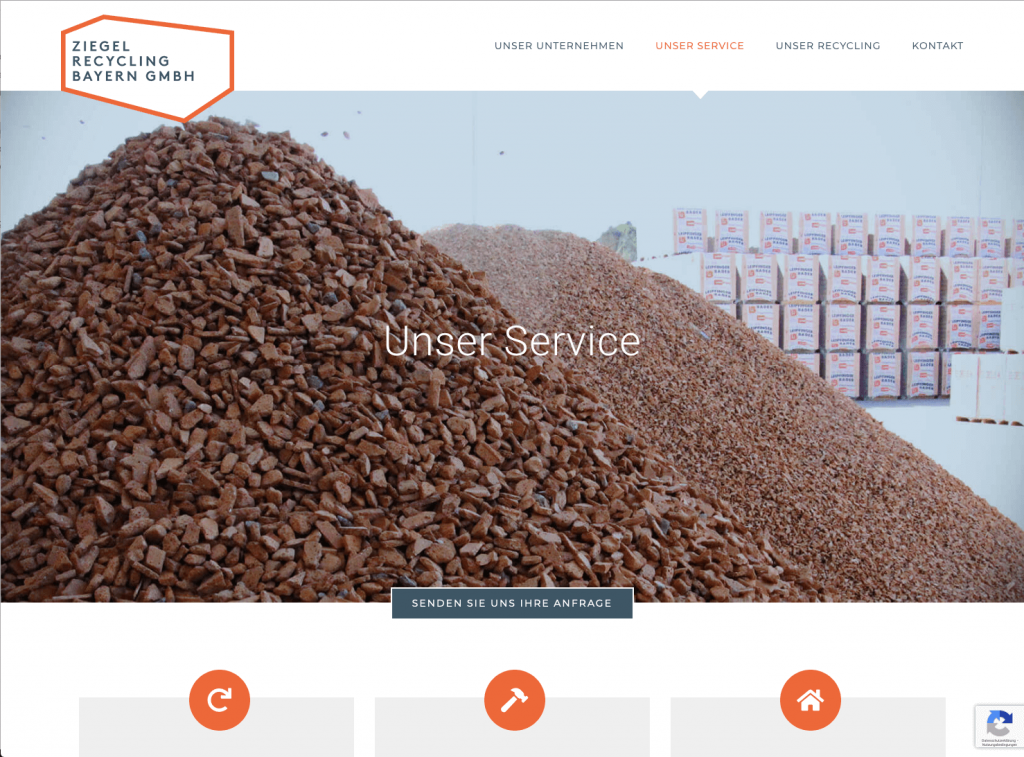 Ziegel Recycling Bayern - Comako Design
